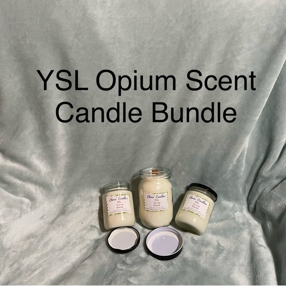 Hand Crafted | Other | Ysl Opium Candle Scent Bundle | Poshmark